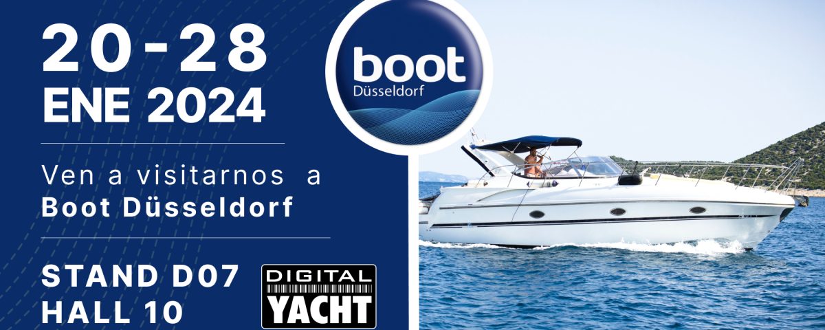 Electrónica marina en Boot Düsseldorf 2024 con Digital Yacht